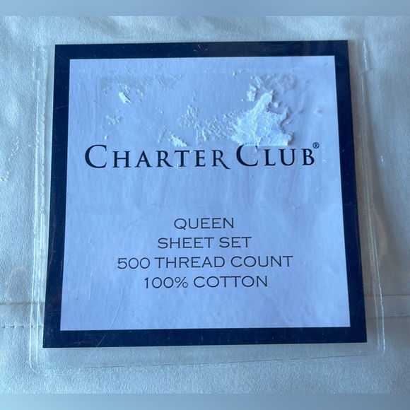 Charter Club | Bedding | Nwt Charter Club Queen Sheet Set Off ...